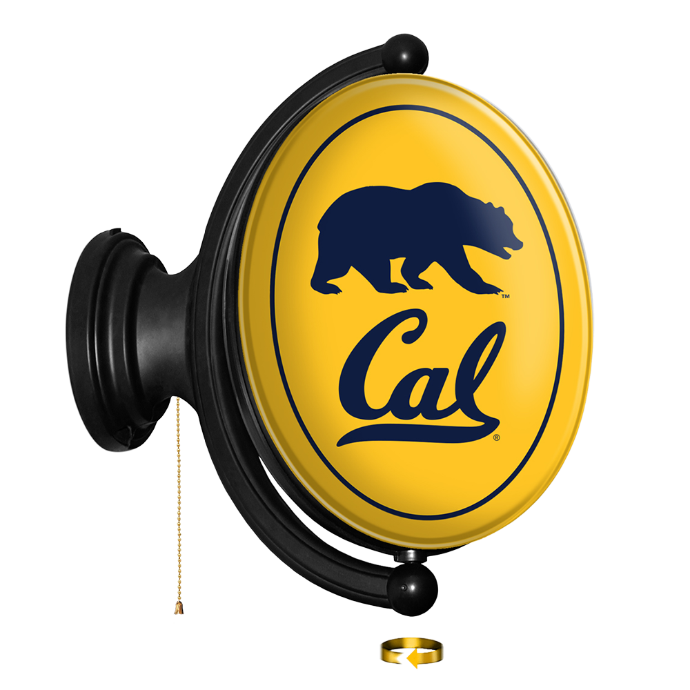 Cal Bears: Original Oval Rotating Lighted Wall Sign