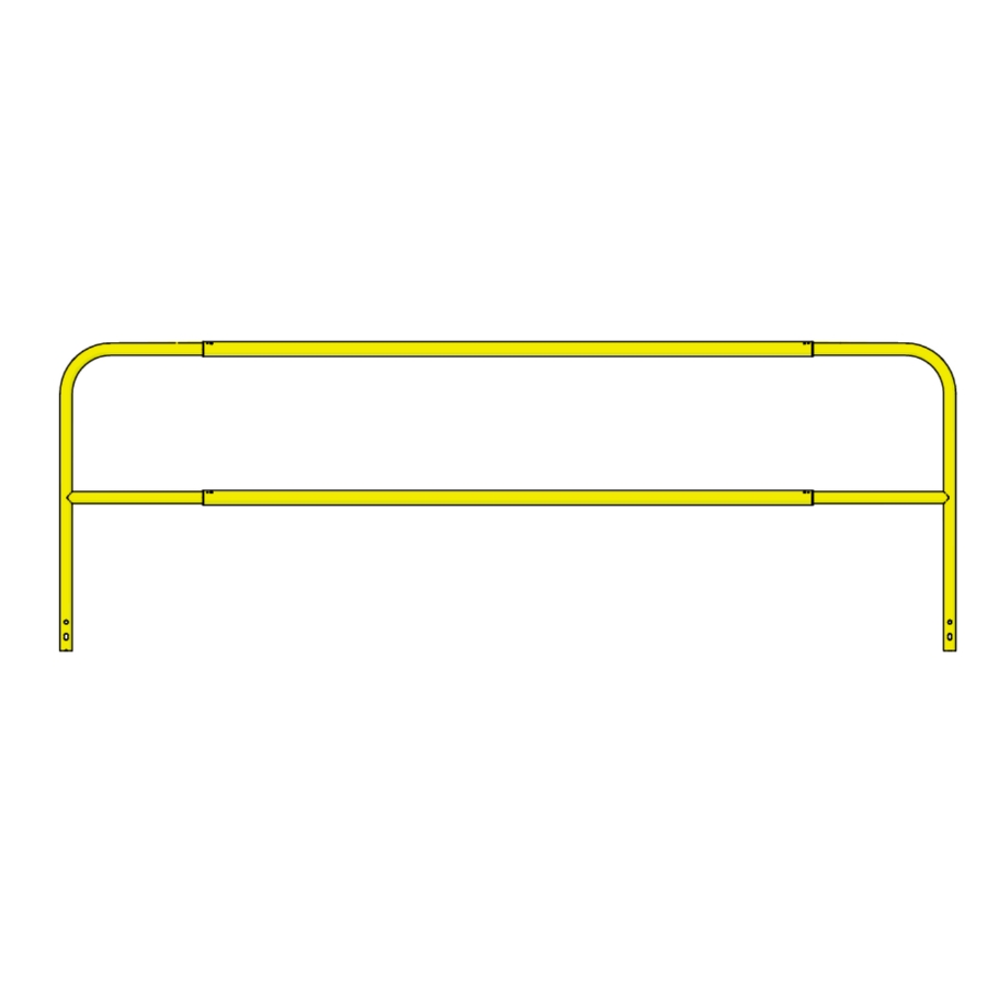 Tie Down 70852 Adjustable 8 ft. - 10 ft. Roof Guardrail | Tie Down