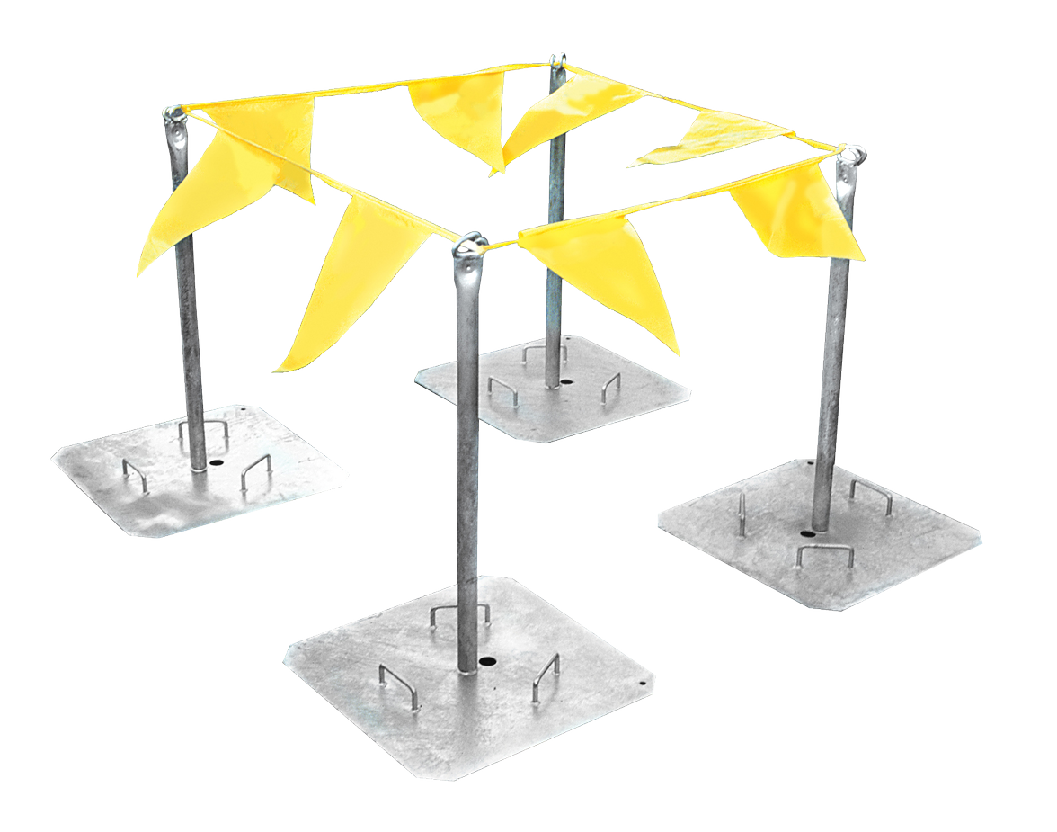 Tie Down 65001 Galvanized Warning Line System | Tie Down