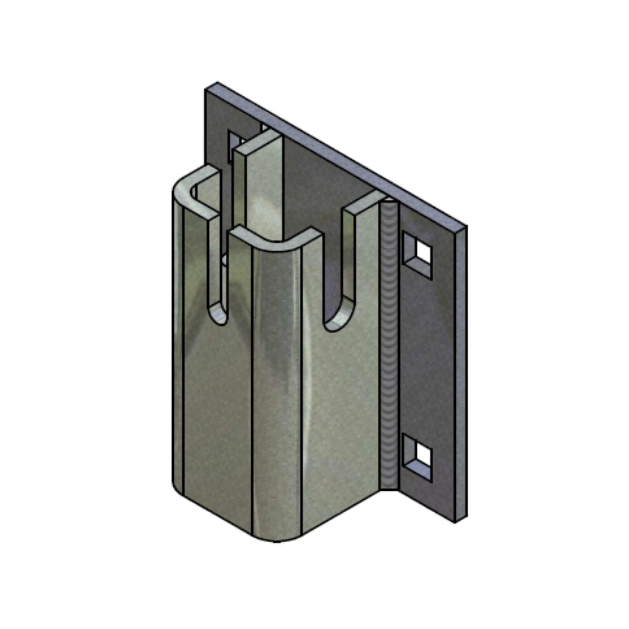 Tie Down 26410 5 in. x 5 in. Commercial Grade Chain Retainer | Tie Down