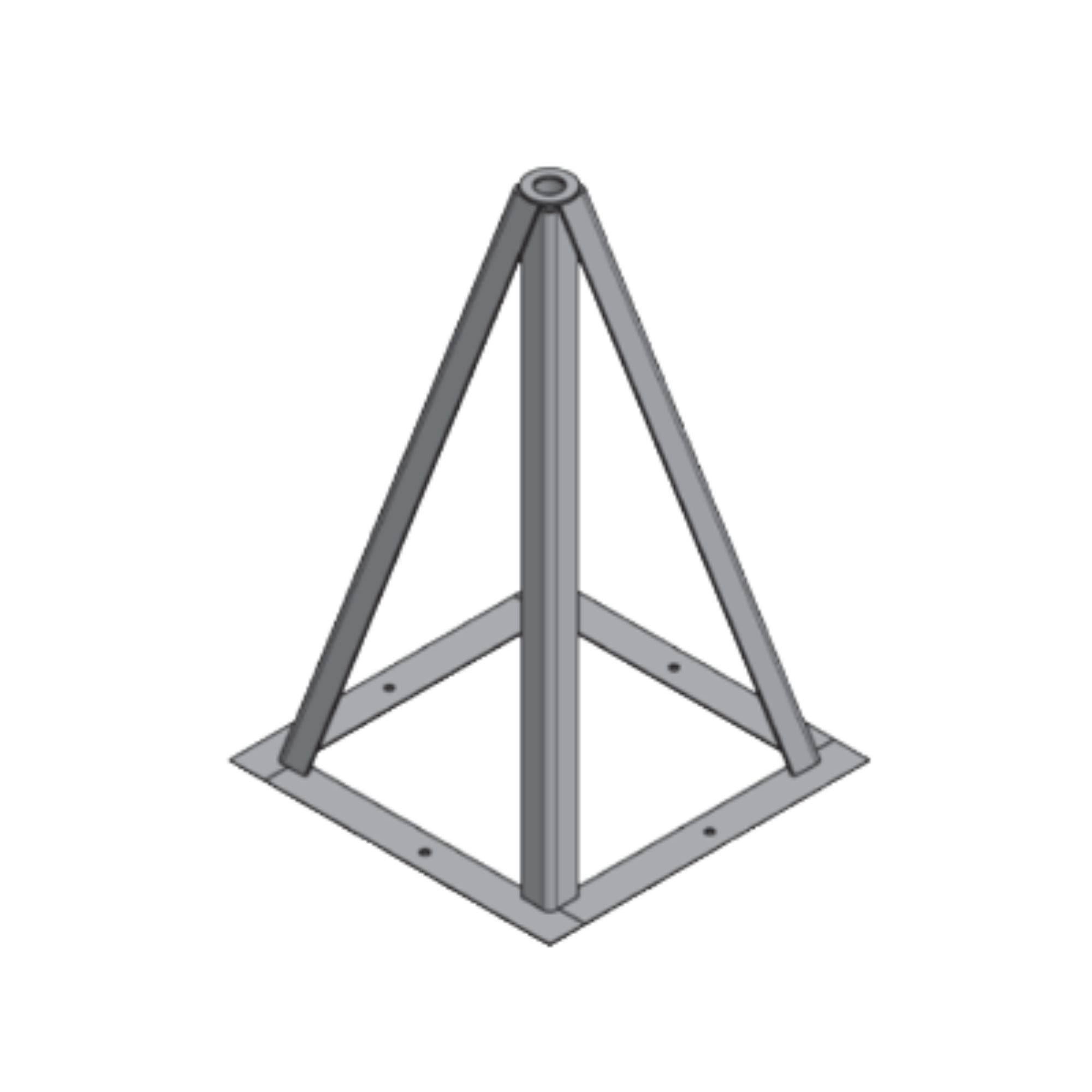 Tie Down MPP20 20 in. Steel Support Piers, 6000 lb. Capacity | Tie Down