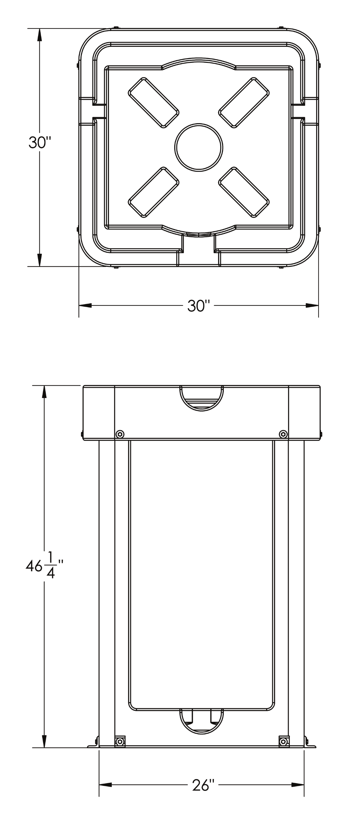 Peabody Engineering :: Stackers for Peabody Tanks
