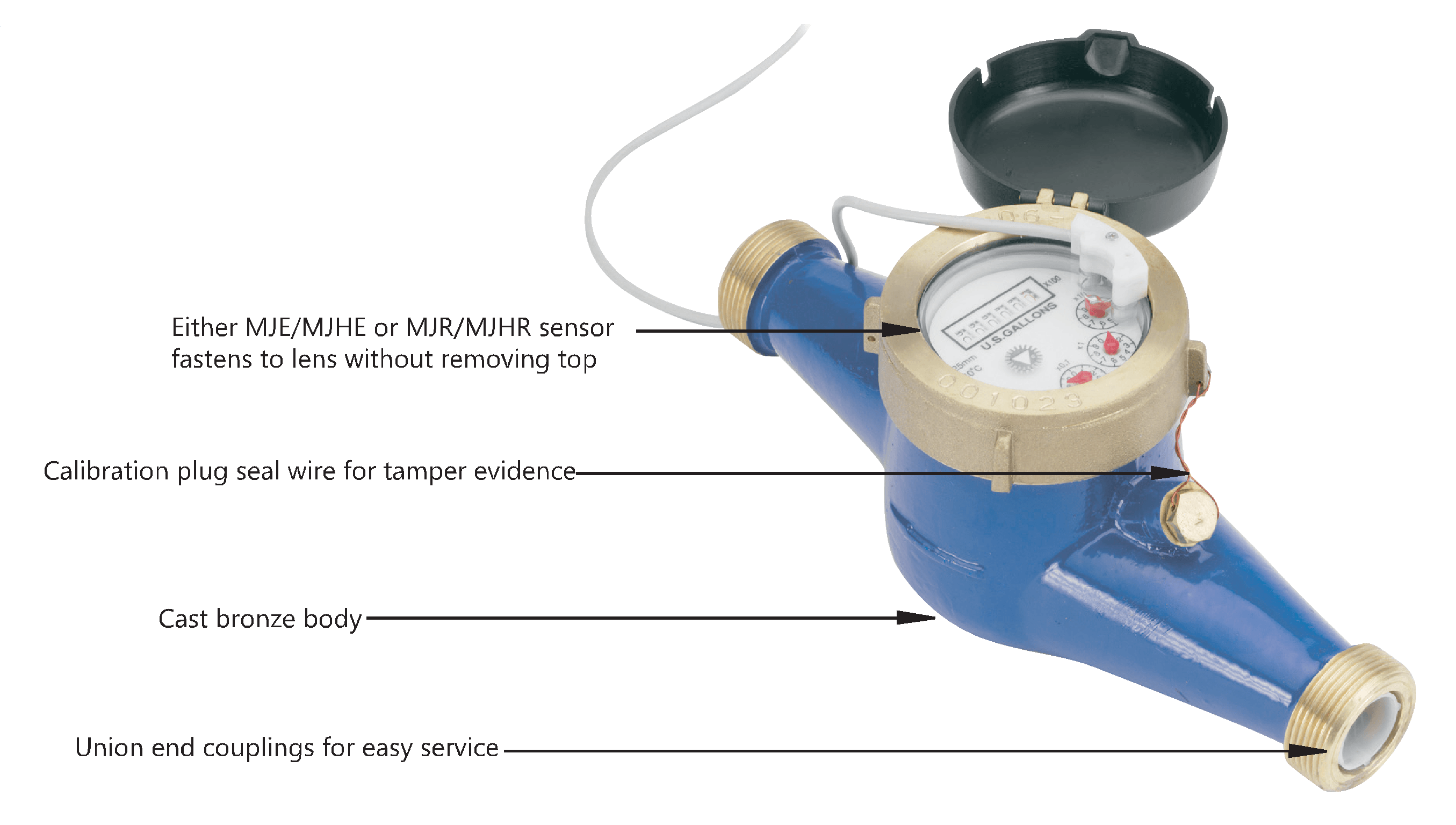 Seametrics :: MJR-075-5G | Water Meter (Non-Drinking) - Pulse Output ...