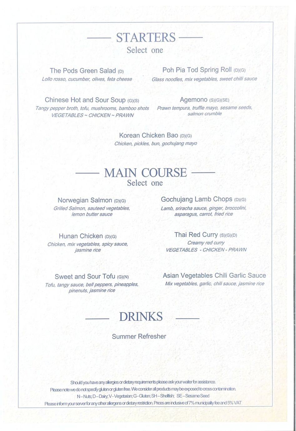 The Pods Dinner with Drinks for Two | Wondergifts.com