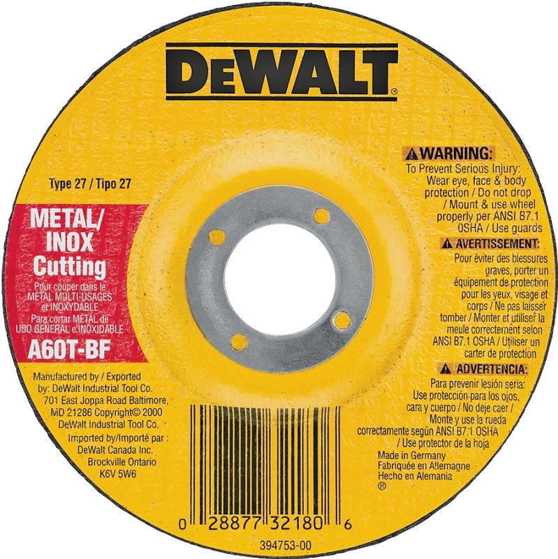 Dewalt cutting disc store