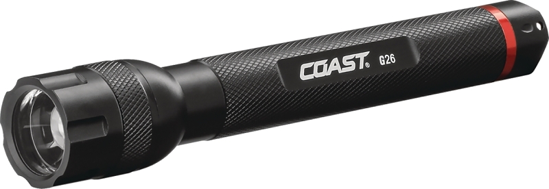 COAST CUTLERY - FLASHLIGHT LED G26 BLACK 120LM #VORG7456759 from ...