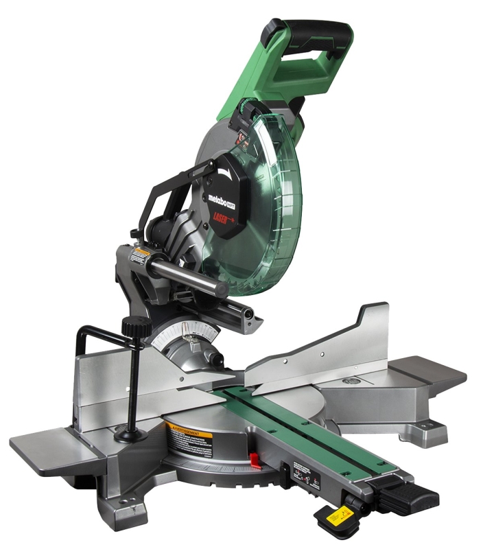 Metabo HPT C10FSHCTM Dual Bevel Compound Corded Miter Saw 10 in Dia Blade 3200 rpm Speed 48 deg Max Bevel Angle VORG1885706 C10FSHCTM