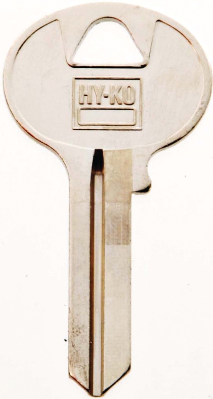HY-KO PRODUCTS - Hy-Ko 11010W1 Key Blank, Brass, Nickel, For: Wilson ...
