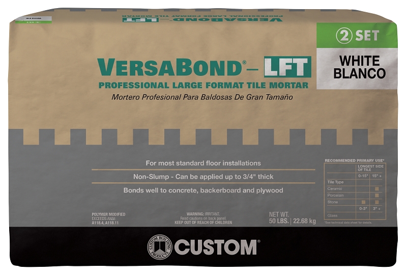 CUSTOM BUILDING PRODUCTS - Custom VersaBond Series VBLFTMW50 Tile ...