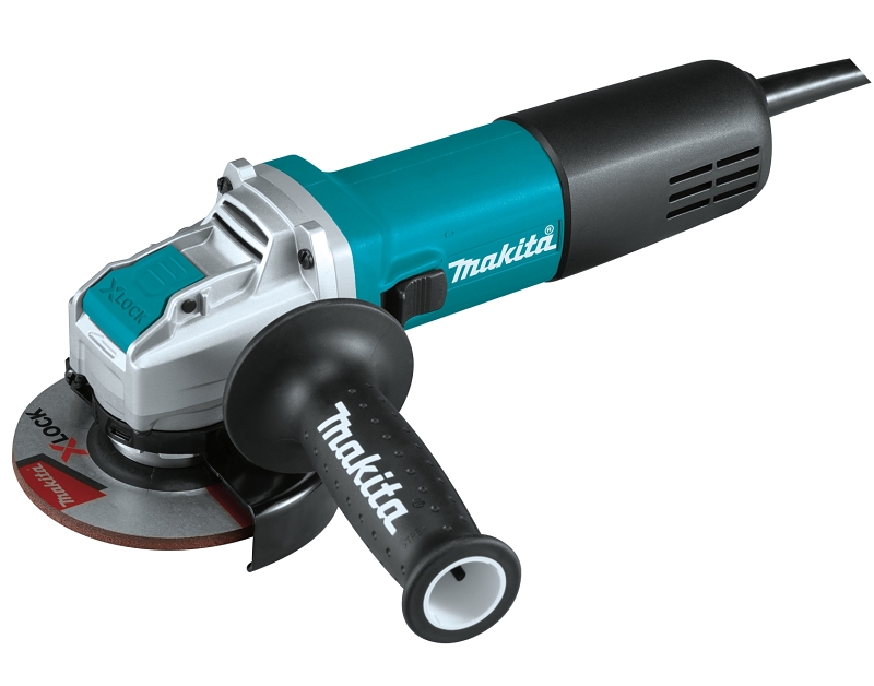 Makita X LOCK GA4570 Angle Grinder with AC DC Switch 7.5 A 4 1 2 in Dia Wheel 11 000 rpm Speed VORG8483588 GA4570