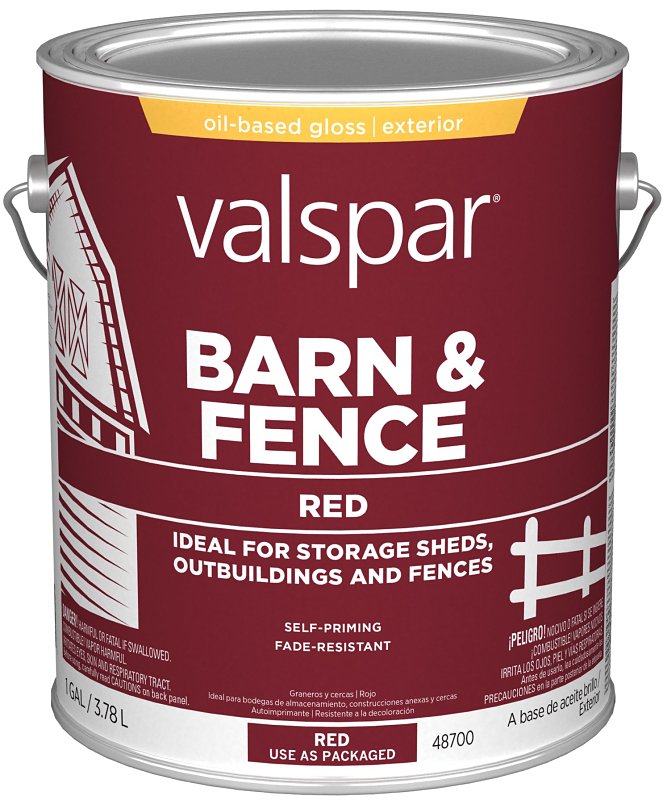 Fence paint red store