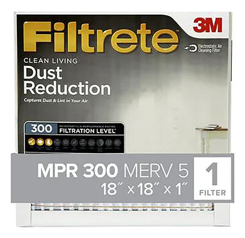 FILTRETE - FILTER AIR DST REDUC 18X18X1IN, Pack of 4 #VORG2332385 from ...