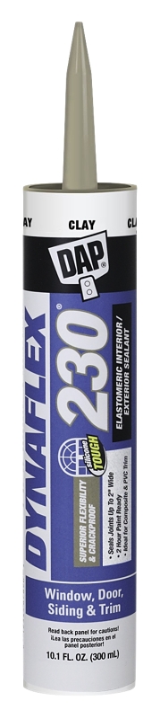 DAP - DAP 18416 Premium Sealant, Clay, 1 day Curing, 40 to 100 deg F ...
