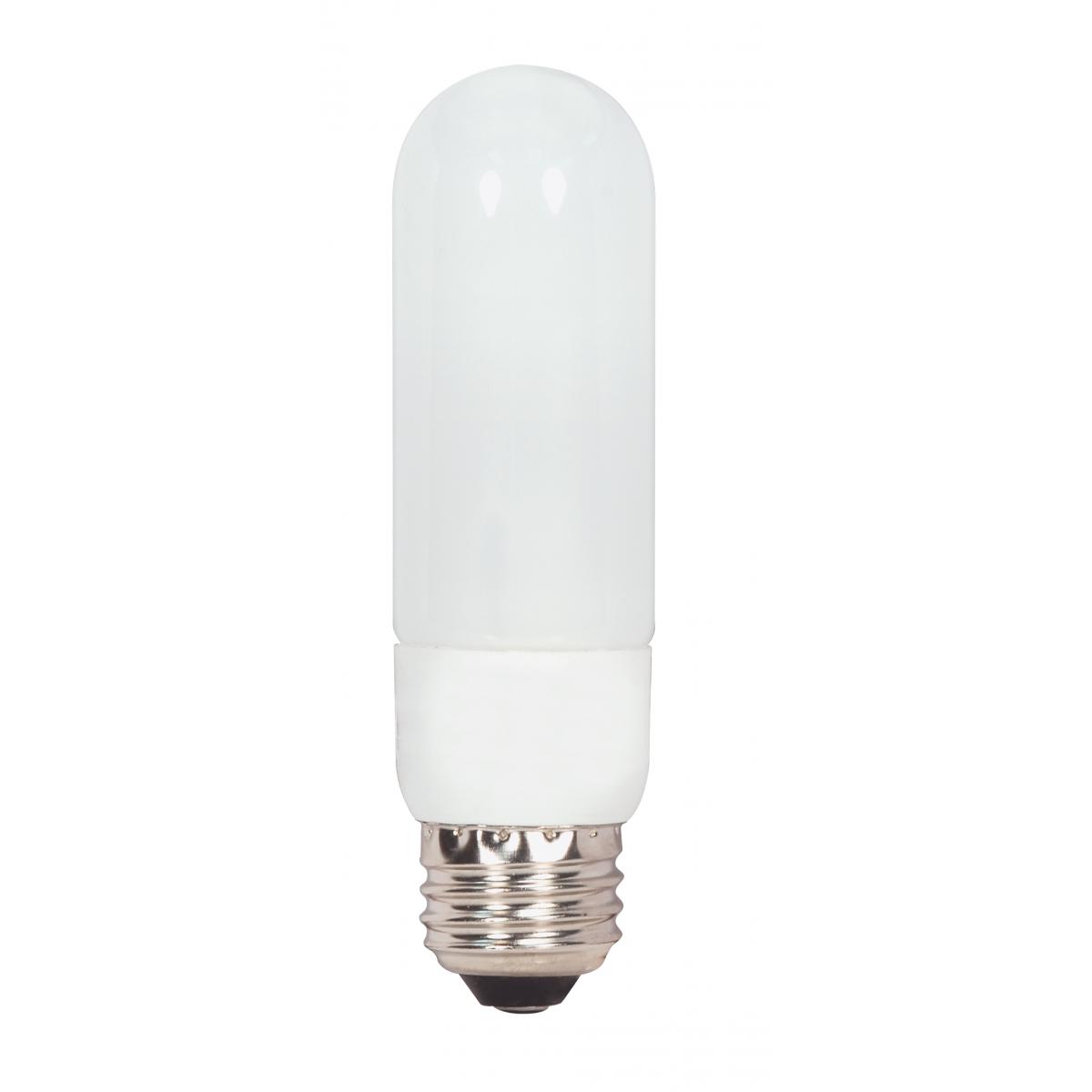 Satco - 7 Watt; T10 Compact Fluorescent; 2700K; 85 CRI; Medium base # ...