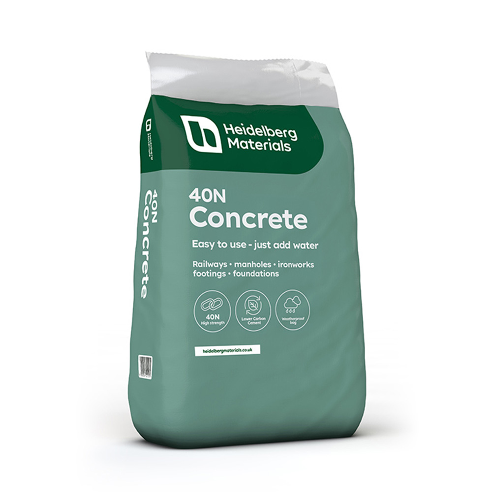 Heidelberg Materials MaxiPack Ready Mix Concrete Hanson (40N) | JT Dove