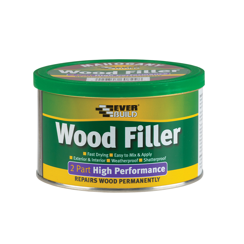 Sika Everbuild 2 Part High Performance Wood Filler - White (500g) | JT Dove