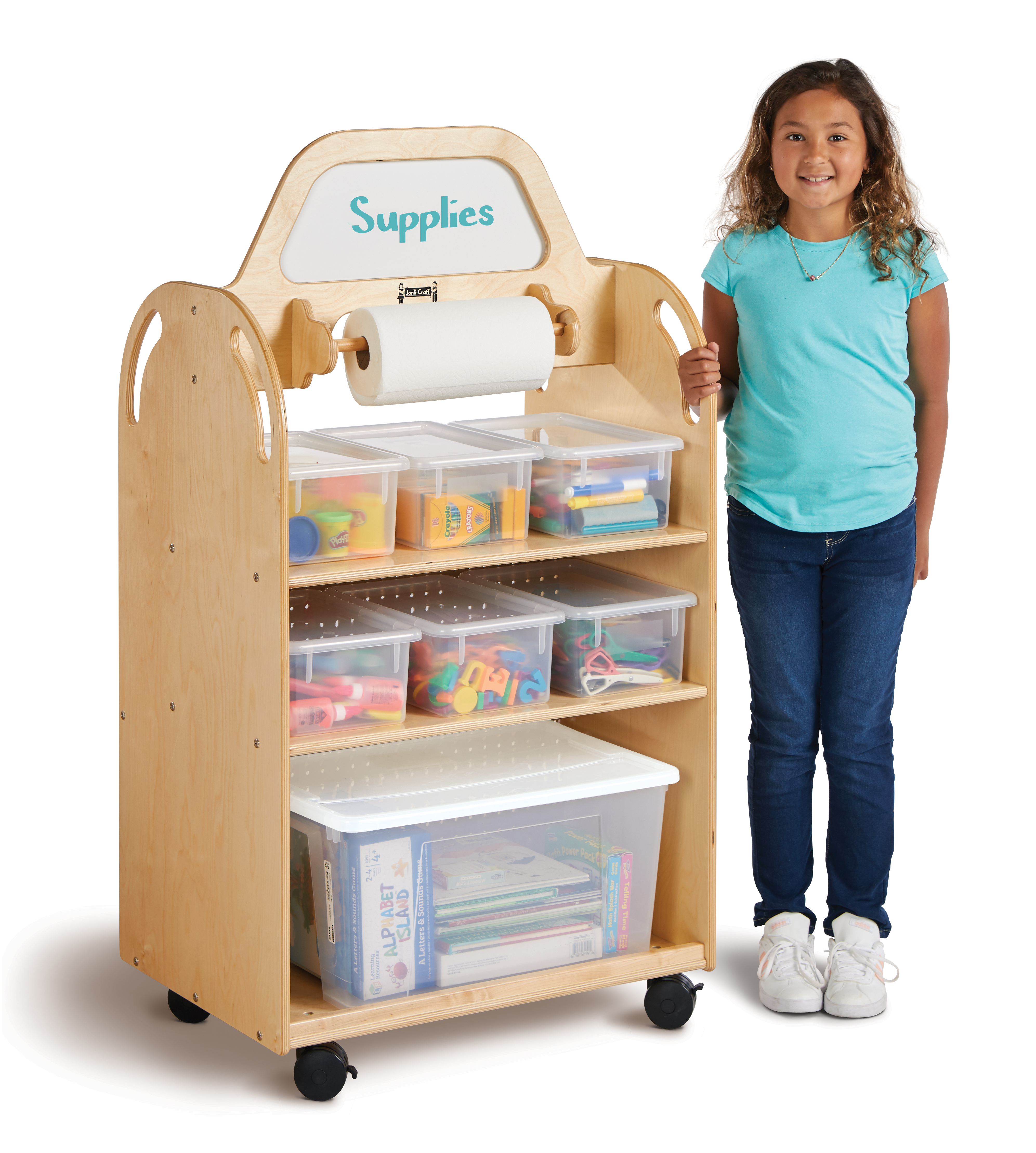 Bulk Buy Jonti-Craft Mini STEAM Multimedia Cart 3520JC | Bulk Office Supply