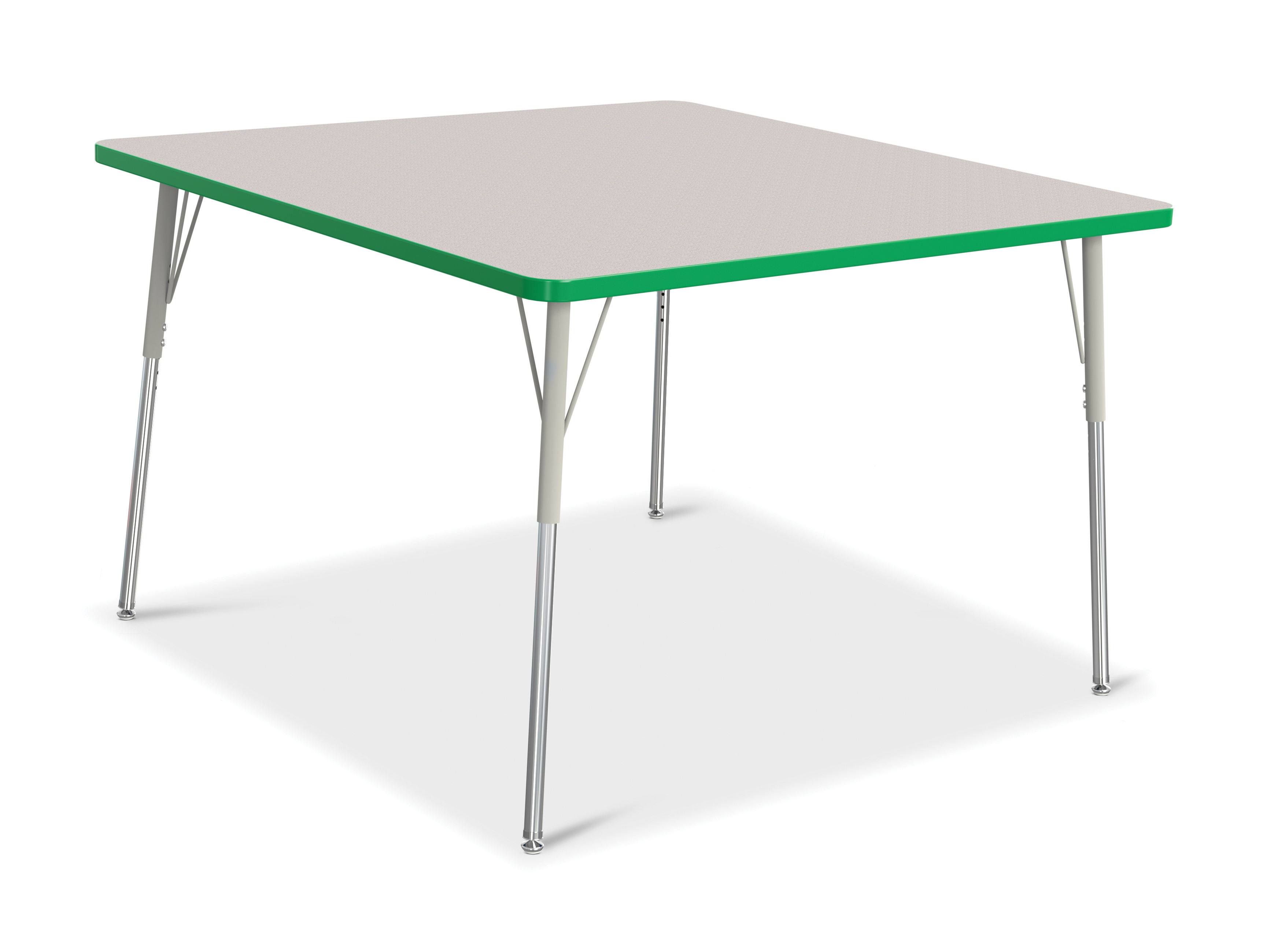 Jonti-Craft Berries Adult Height Prism Color Edge Square Table