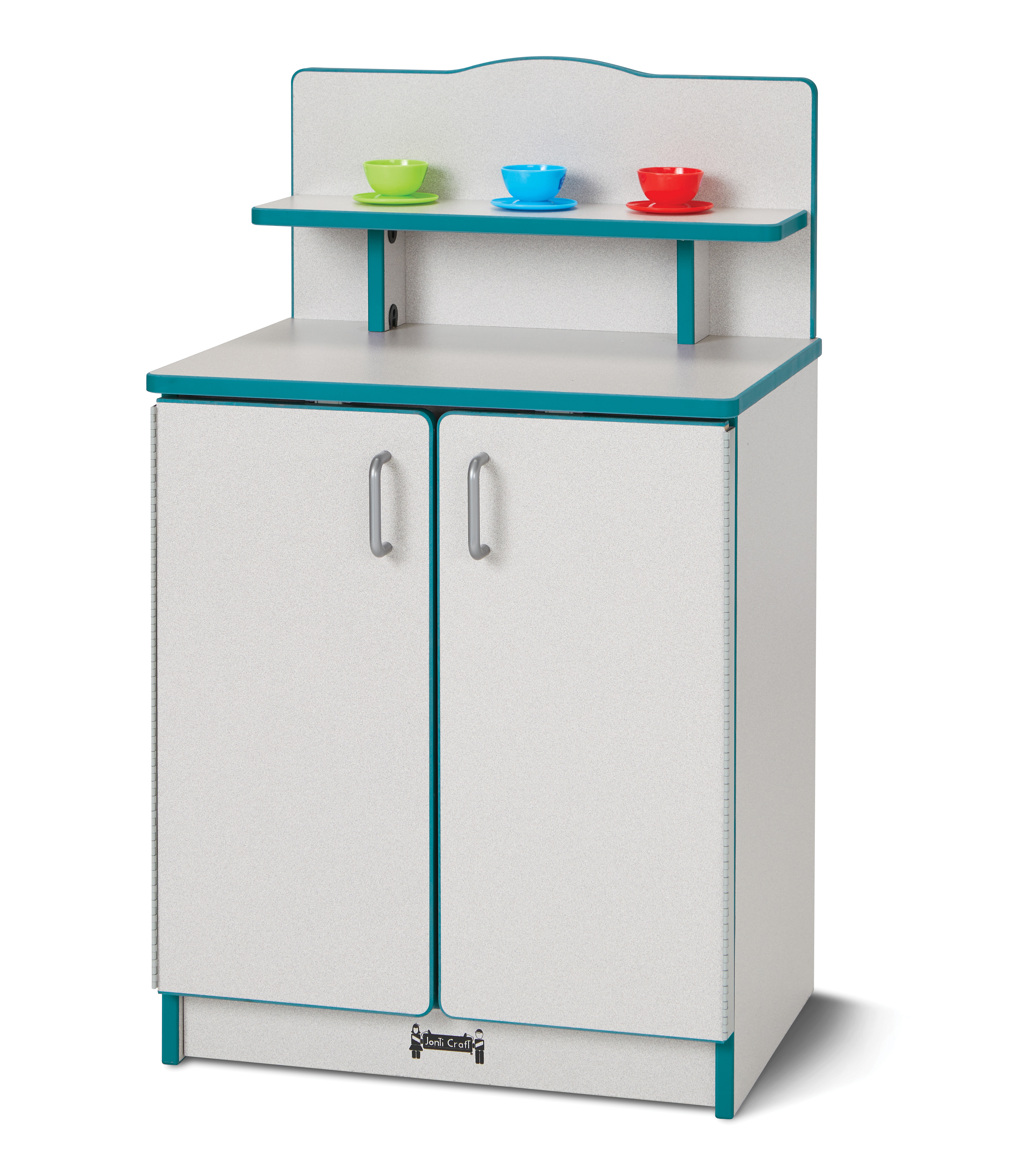 Rainbow Accents® Culinary Creations Kitchen Cupboard - Teal