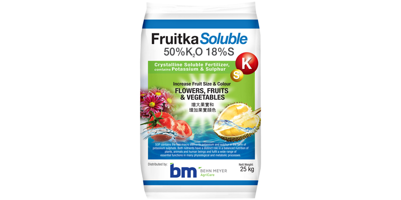 FRUITKA SOLUBLE (Additives & Specialties - Fertigation Fertilizers ...
