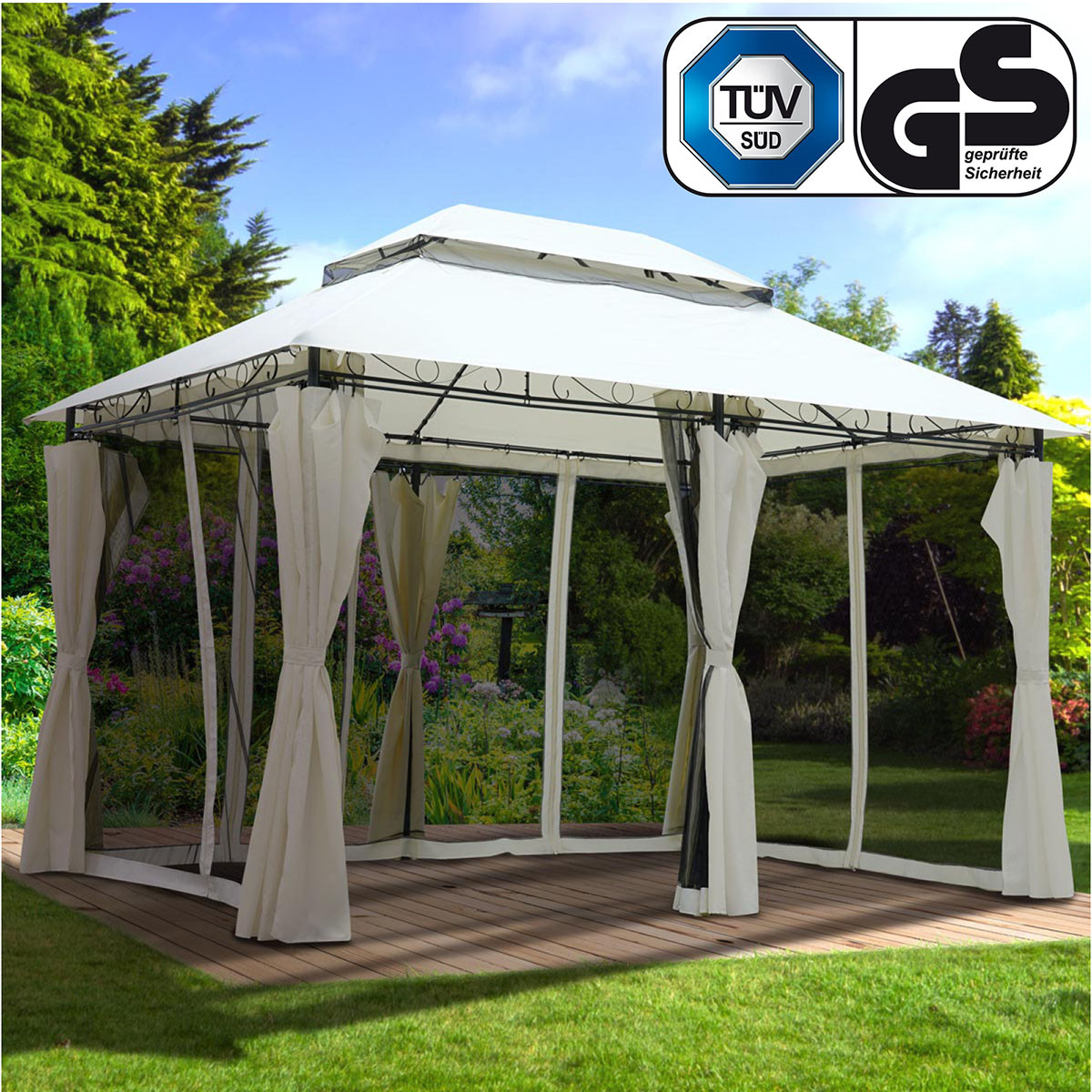 Fabelhafte Moskitonetz Fr Pavillon 3x4 Ebenbild