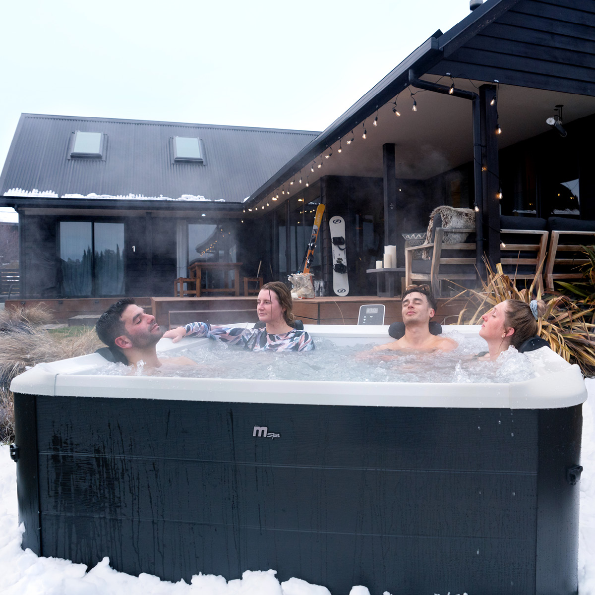 BRAST MSpa Whirlpool OSLO AERO PLUS Maxi Set 6 Personen | brast24.de