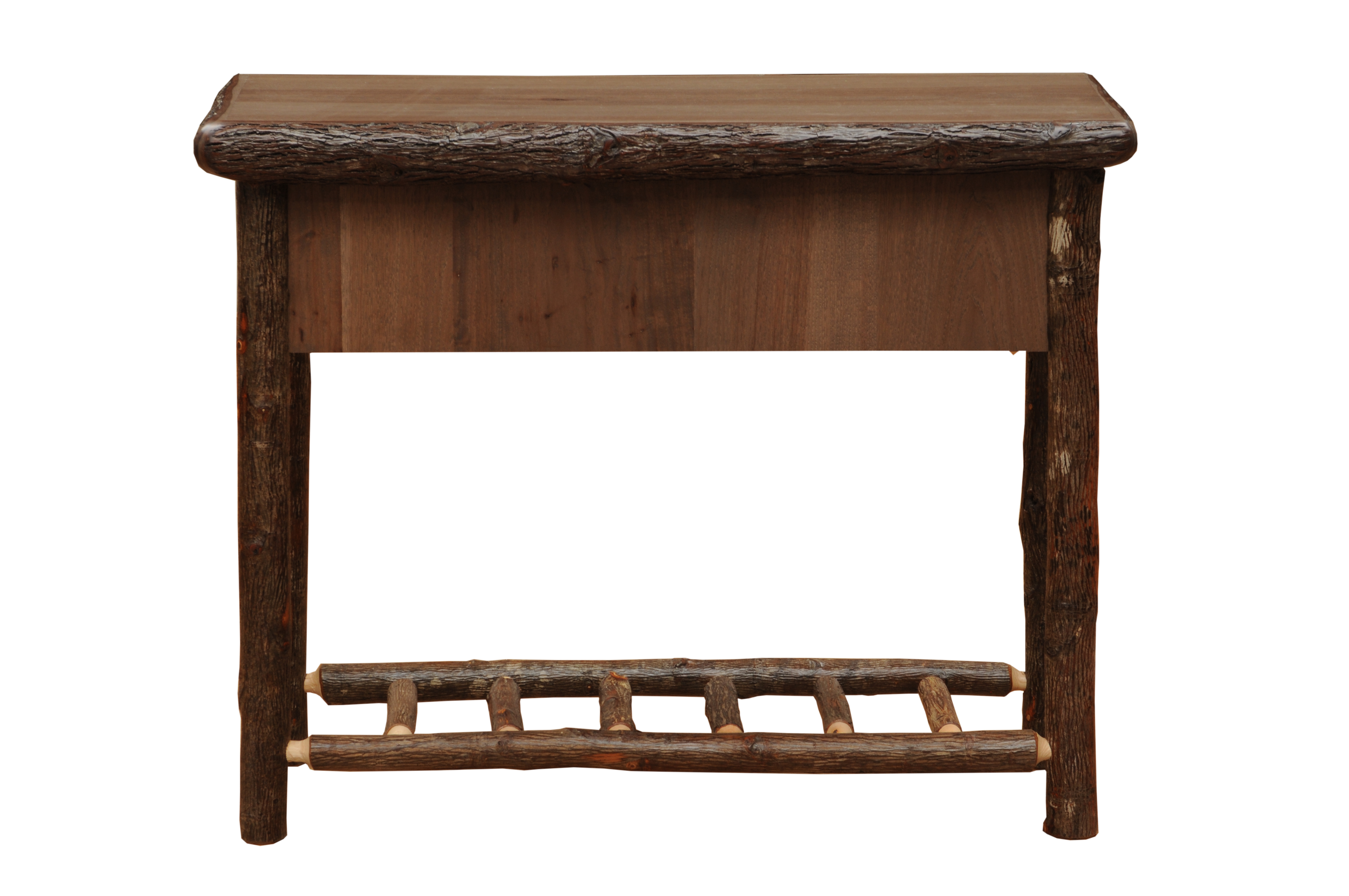 Hickory Two Drawer Sofa Table - Cinnamon - Gil's Furniture & Sleep Source