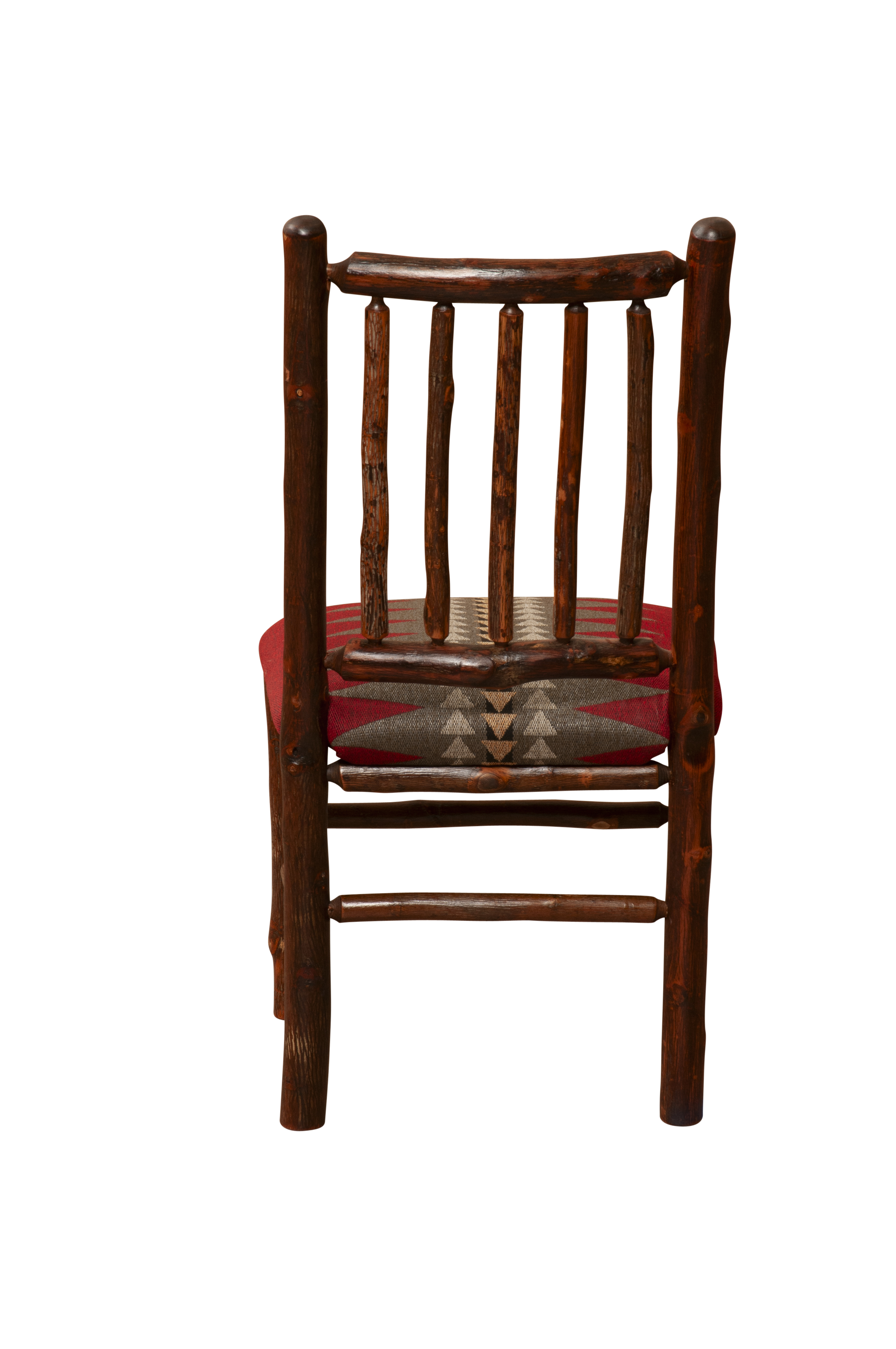 Hickory Spoke Back Side Chair - Upholstered Seat - Customer's Own ...