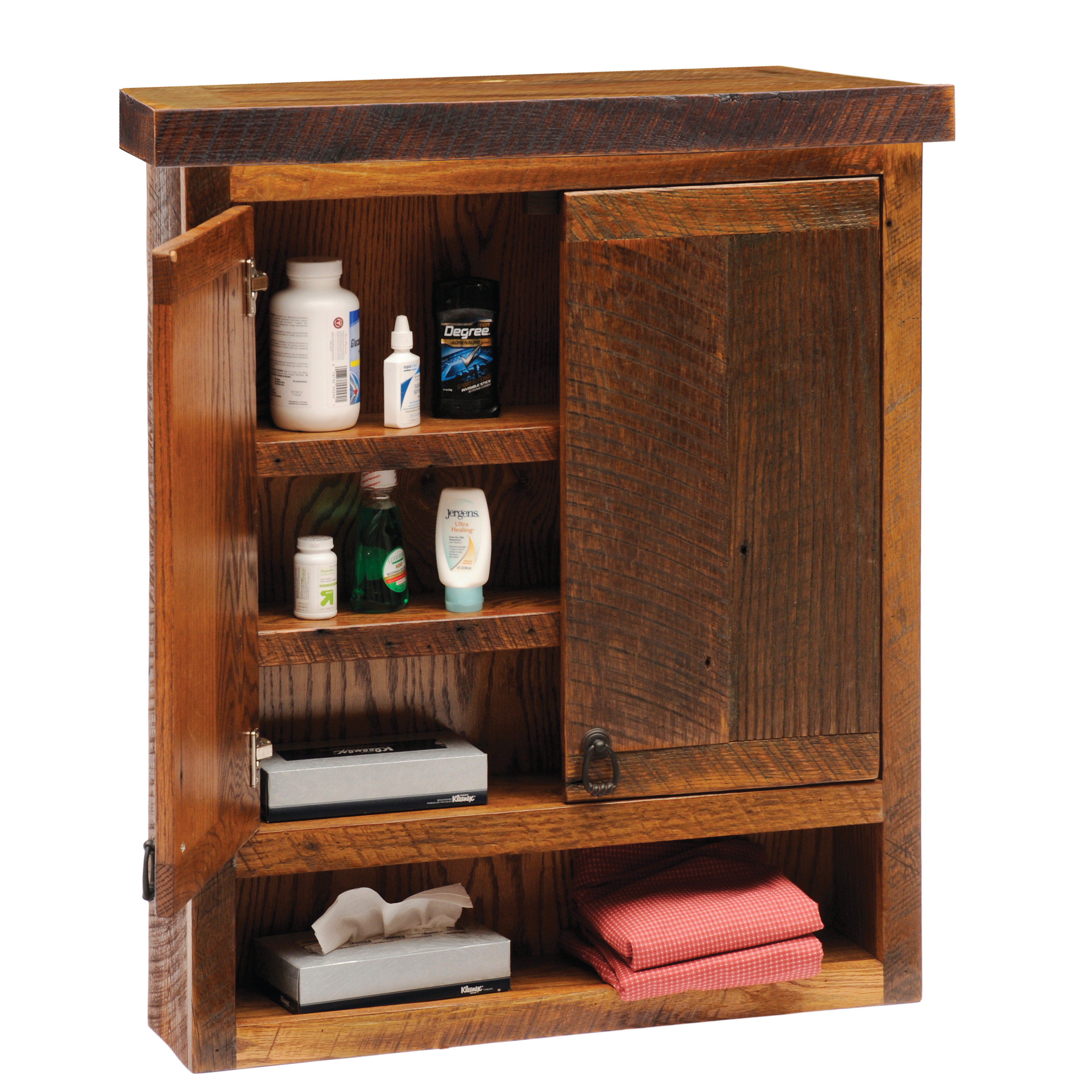 Barnwood Toilet Topper Cabinet - Gil's Furniture & Sleep Source
