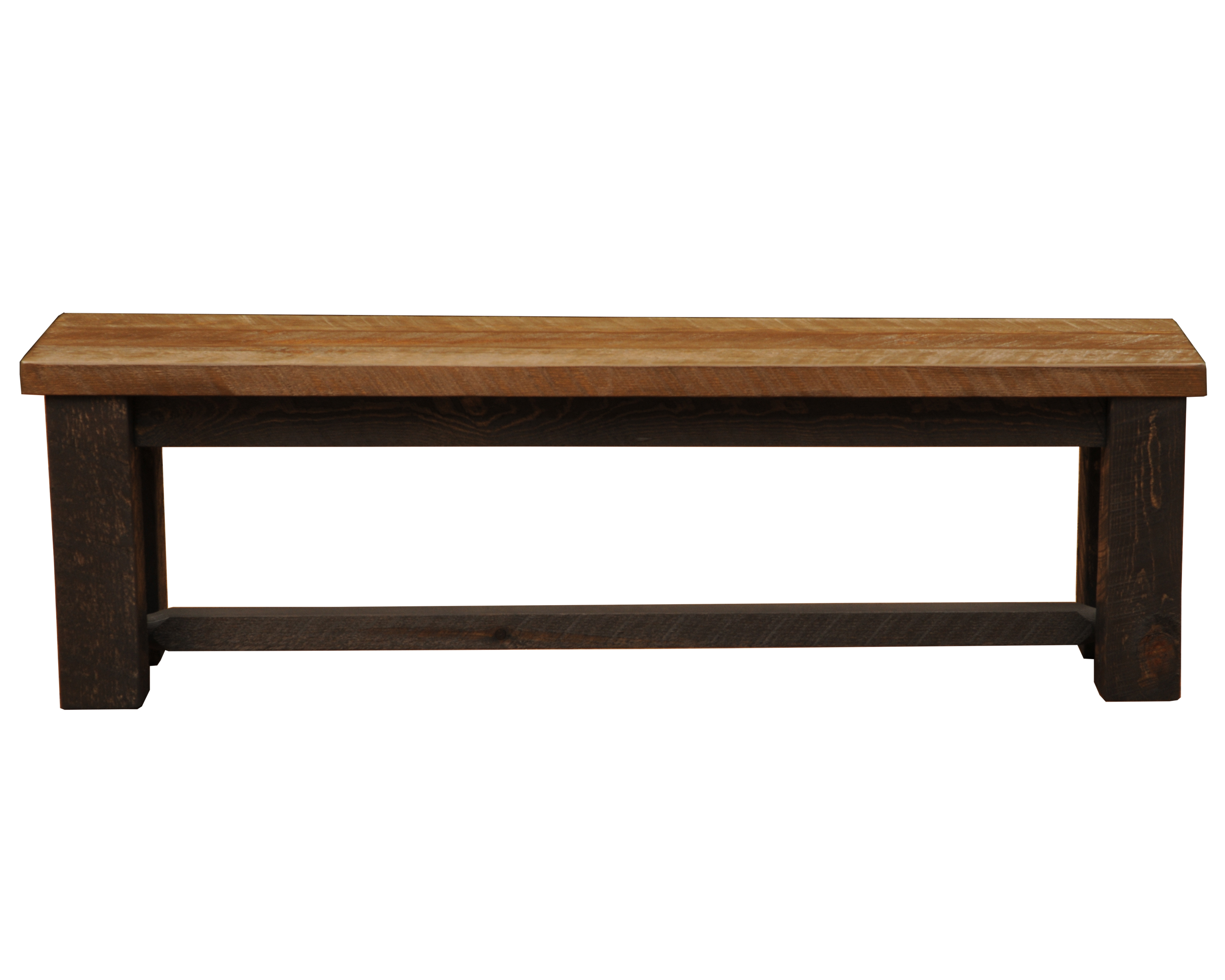WoodShop 36-inch Mission Point Bench - Wood Seat - Gil's Furniture ...
