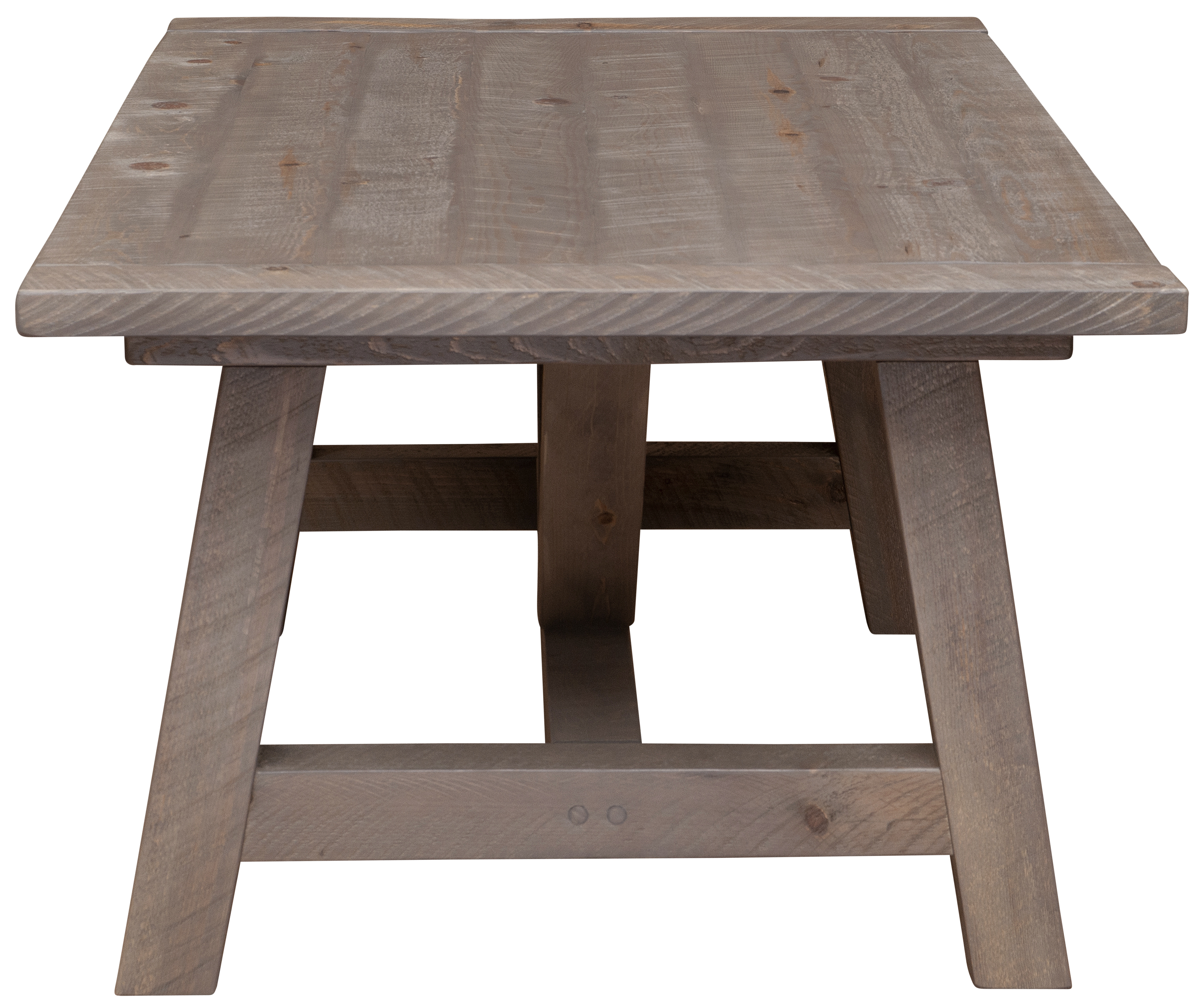 WoodShop Sawhorse Rectangle Dining Table - 6-foot - Armor - Gil's ...
