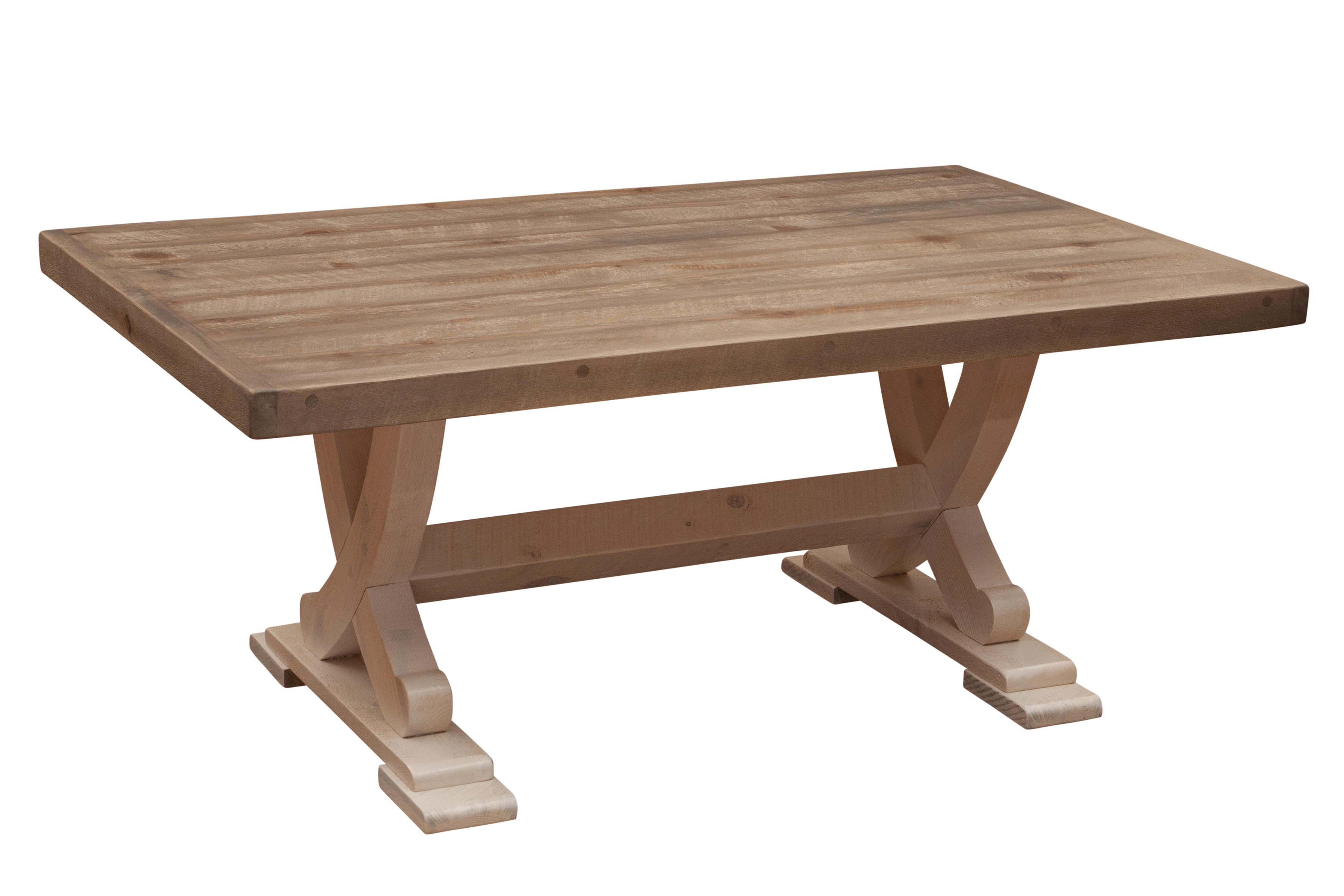 WoodShop Chalet Rectangle Dining Table - 8-foot - Armor - Gil's ...