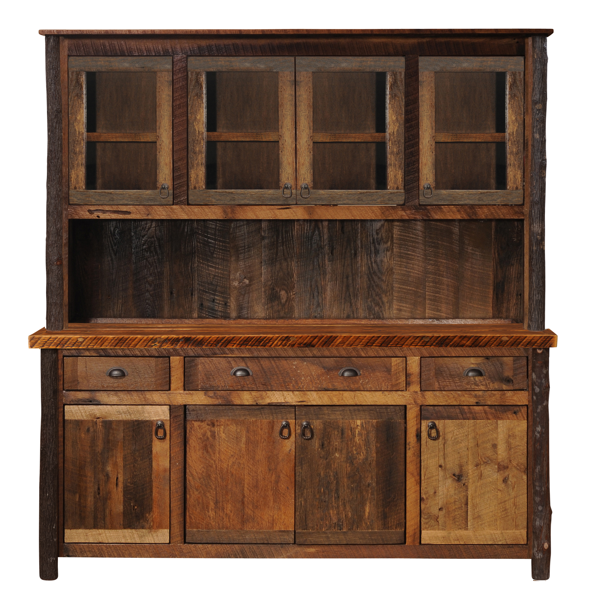 Appalachian 75-inch Buffet & Hutch - Artisan Top - Gil's Furniture ...