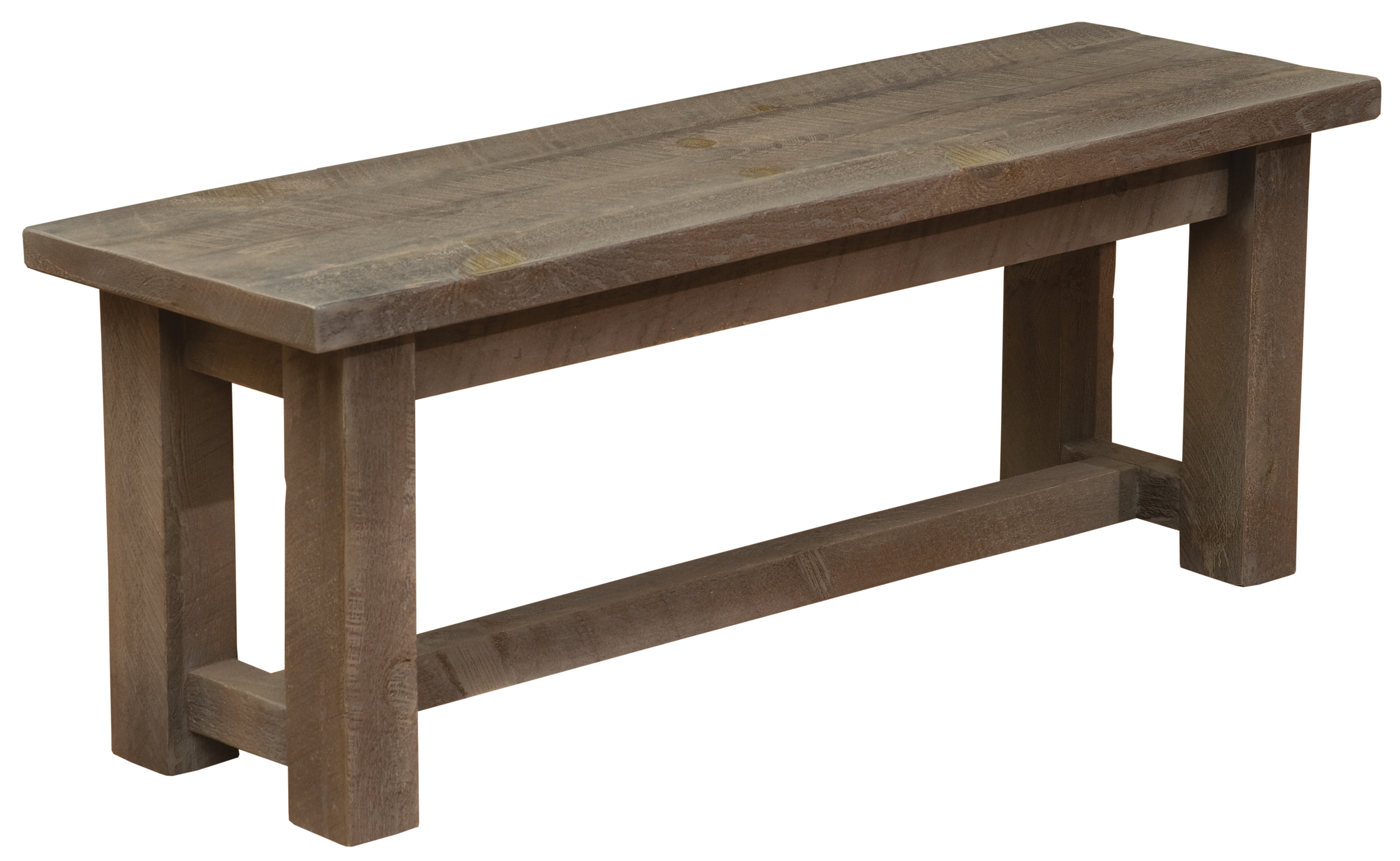 WoodShop 36-inch Prairie Bench - Wood Seat - Gil's Furniture & Sleep Source