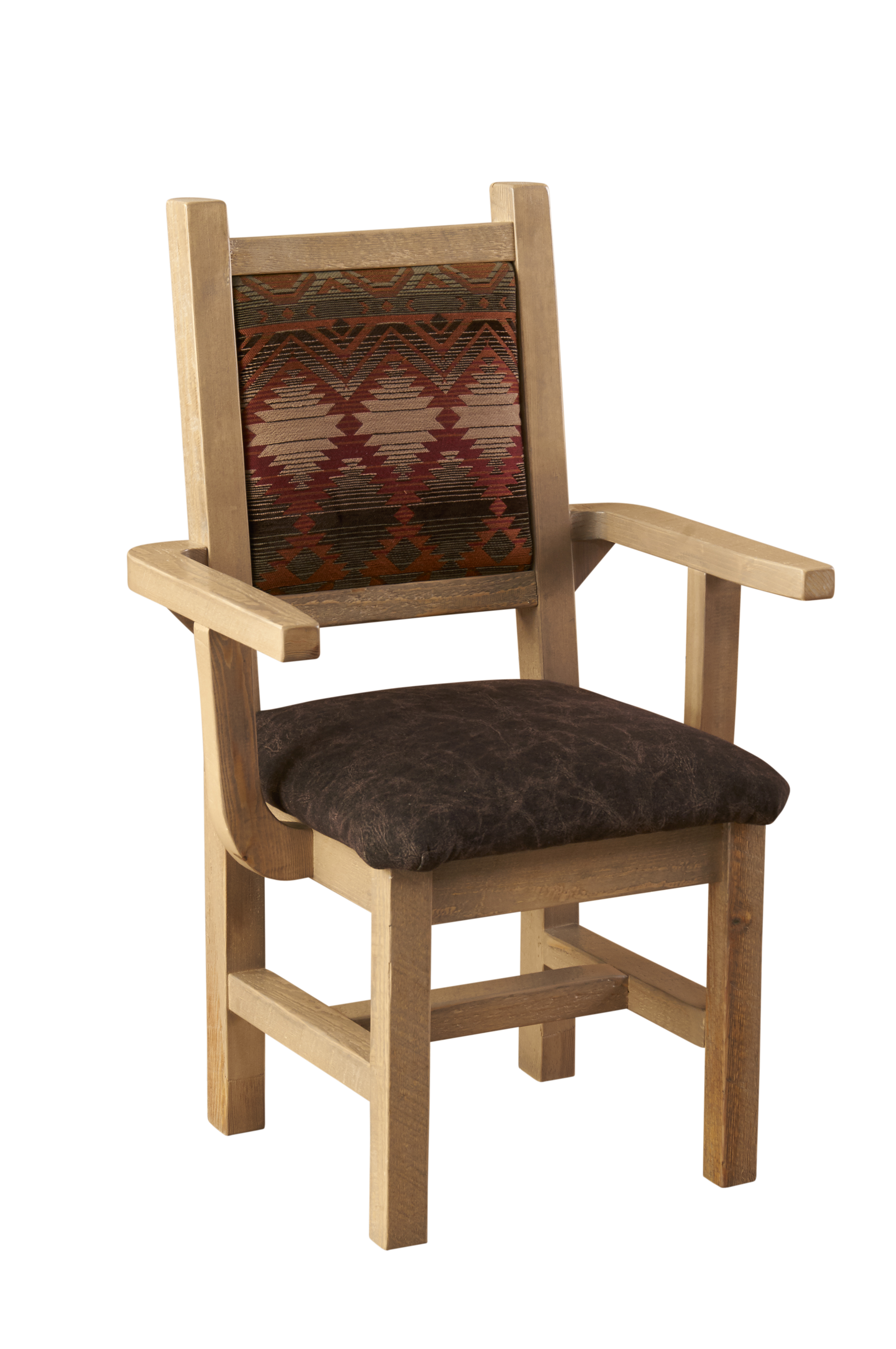 WoodShop Colonial Arm Chair - Premium Fabric - Gil's Furniture & Sleep ...
