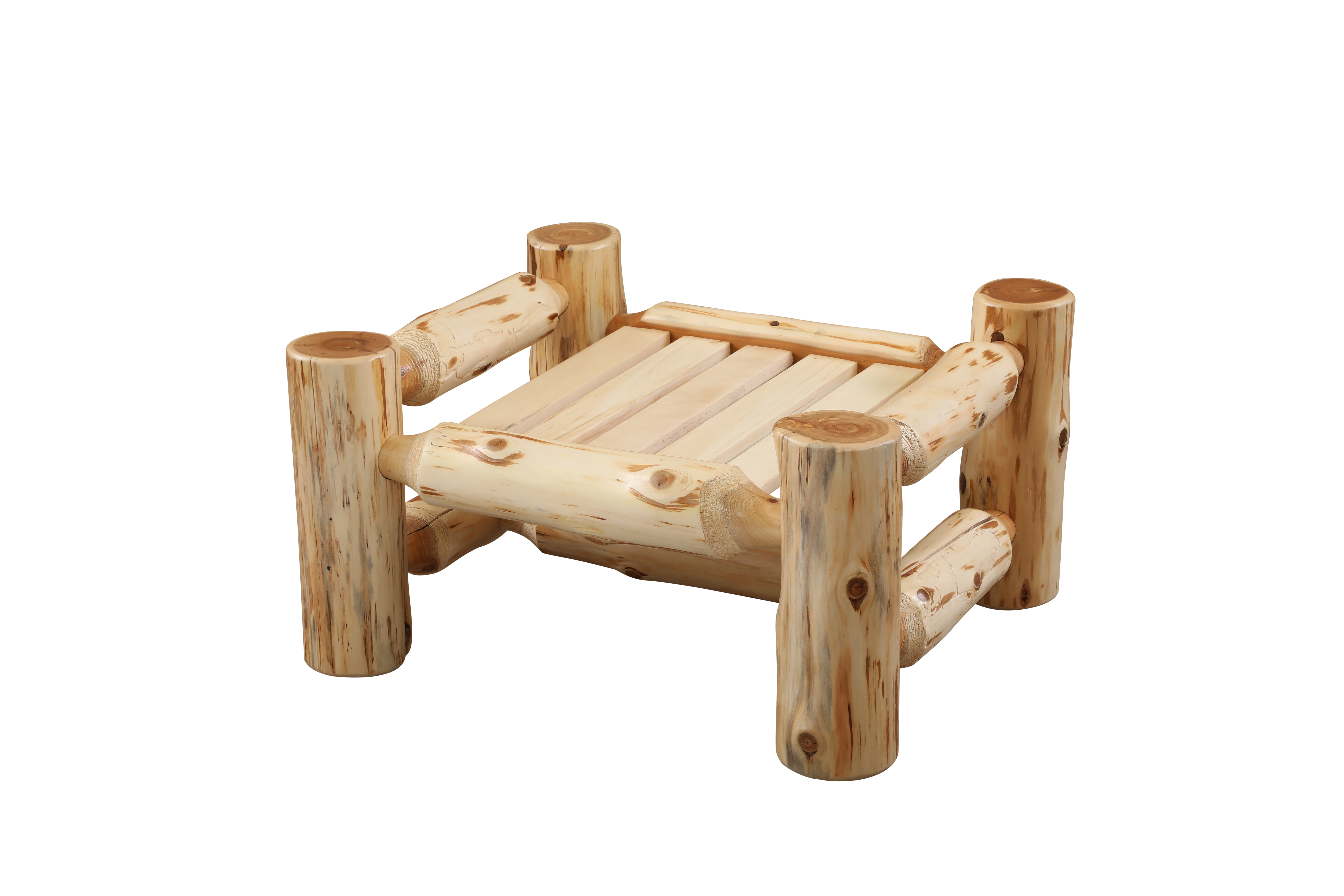 Cedar Log Ottoman - Vintage - Customer Material - Gil's Furniture ...