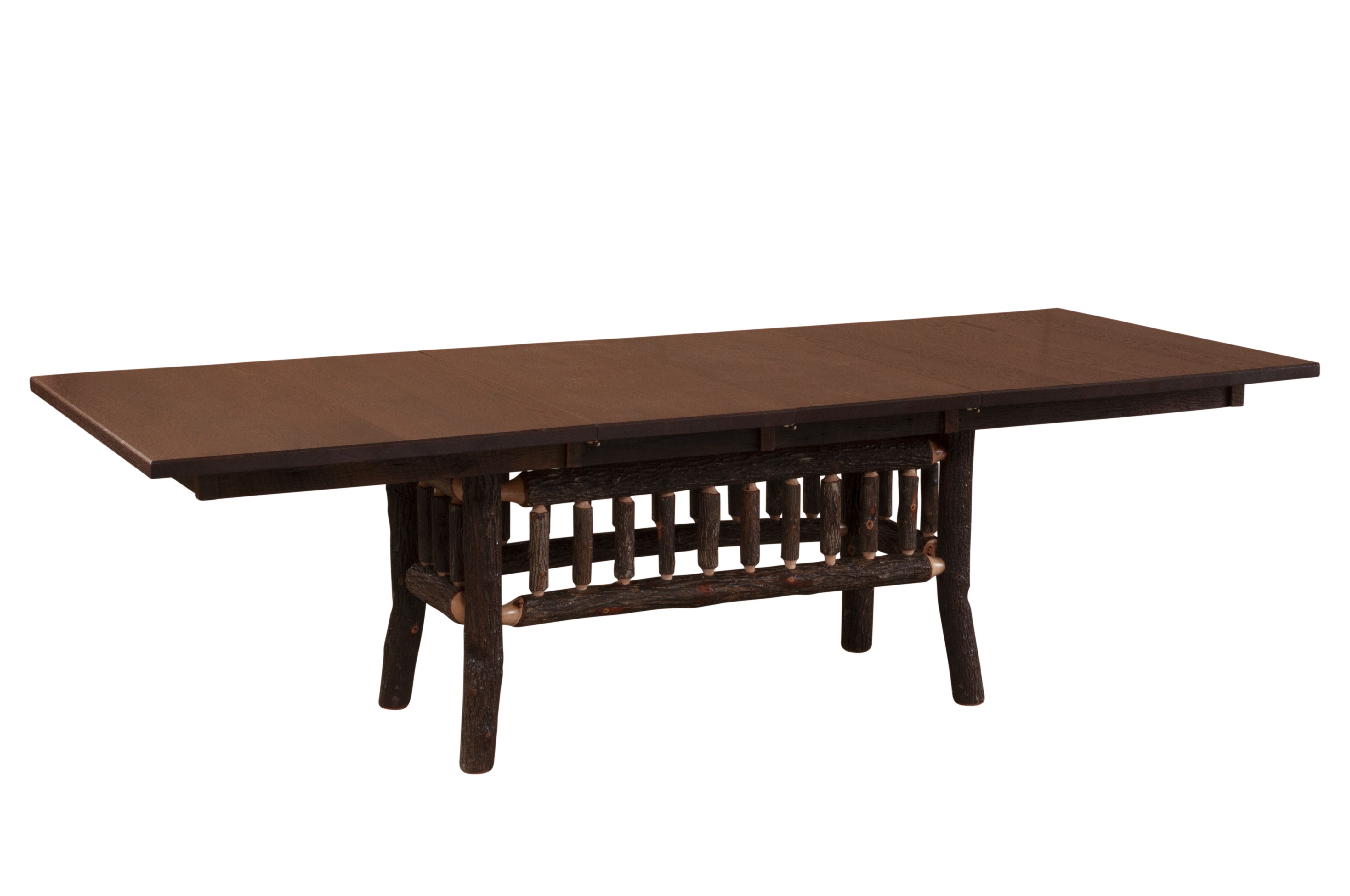 Appalachian Extension Dining Table - Antique Oak Top - Gil's Furniture ...