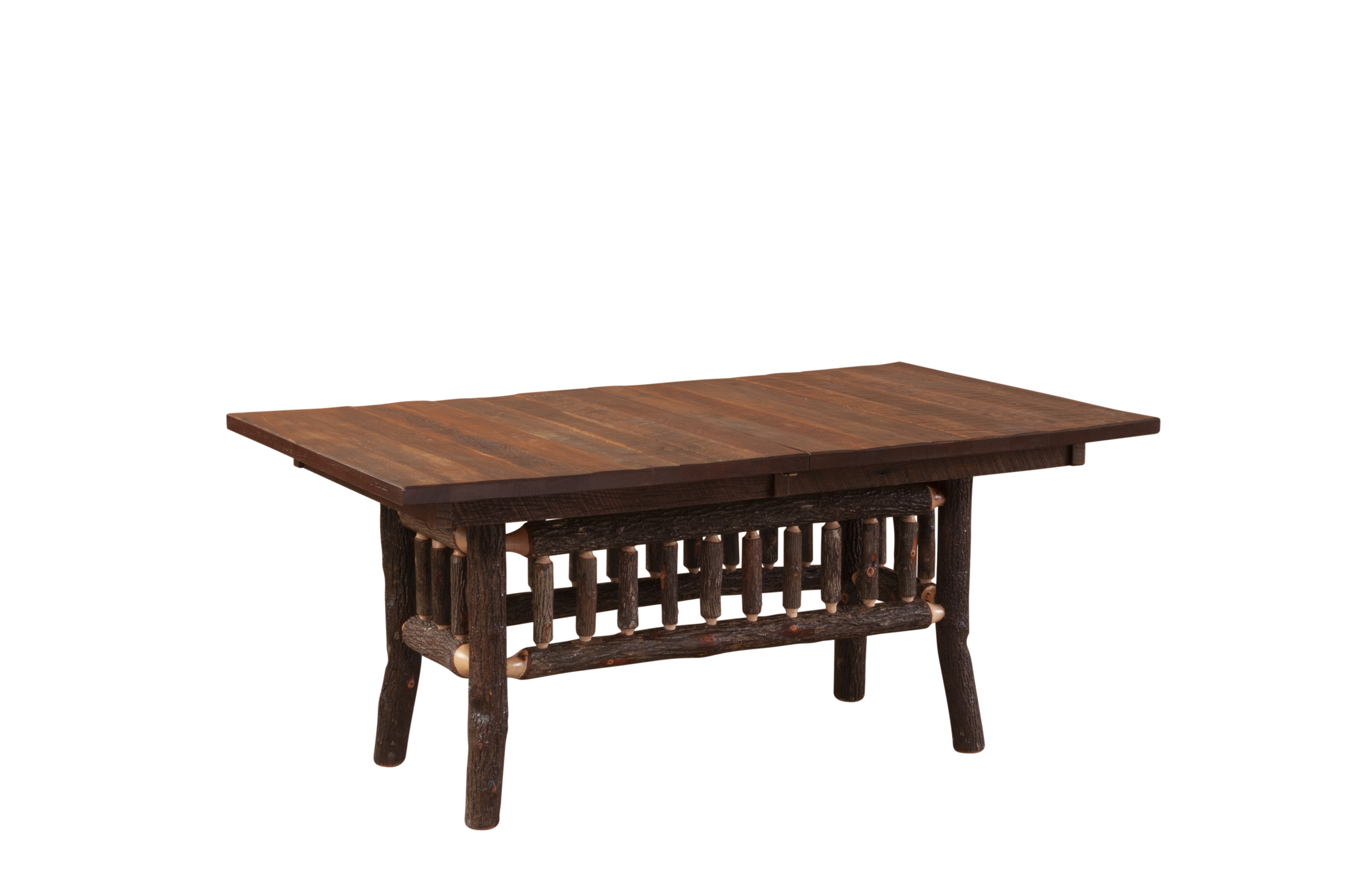 Appalachian Extension Dining Table - Antique Oak Top - Gil's Furniture ...