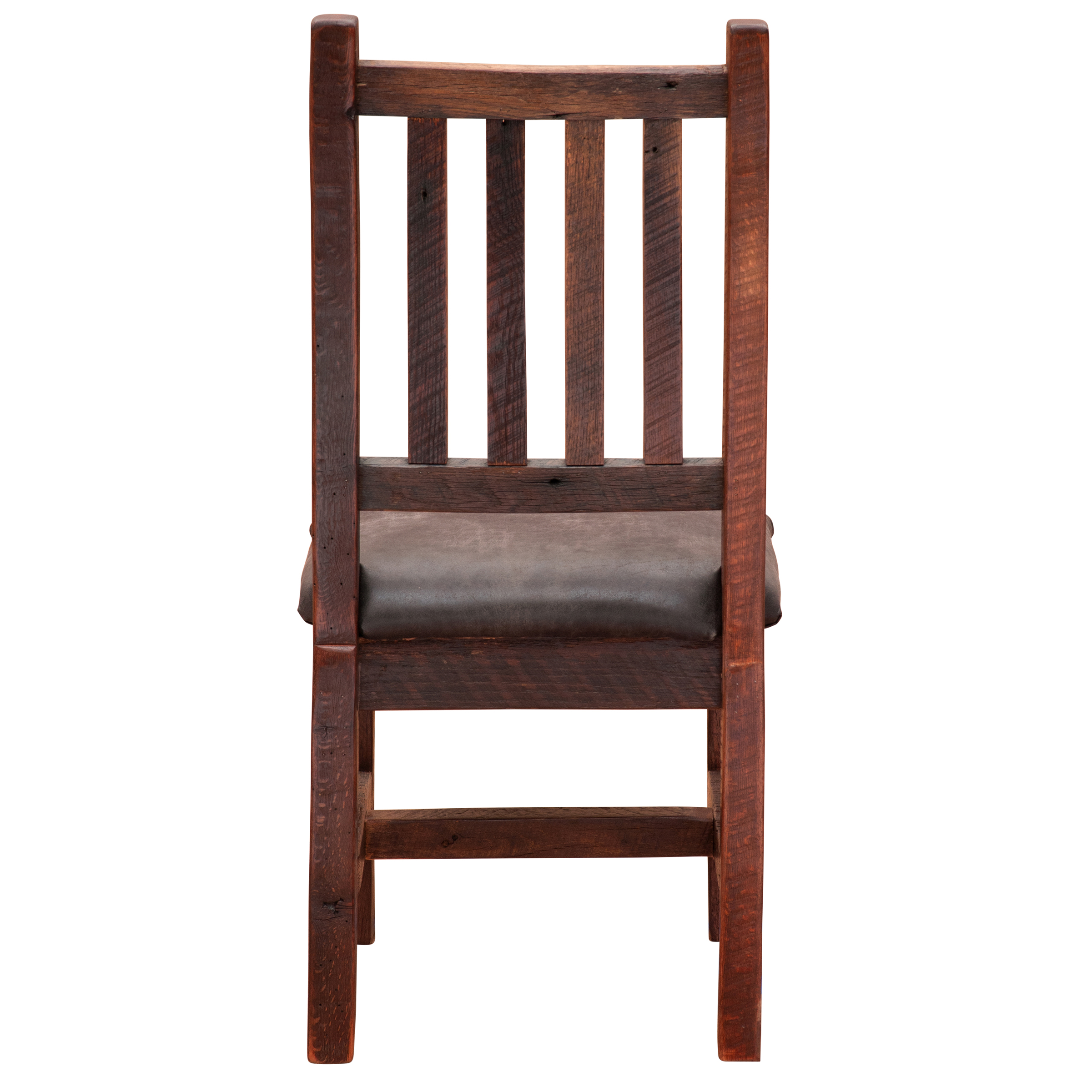 Barnwood Prairie Dining Side Chair - Upholstered Seat - Standard Fabric ...
