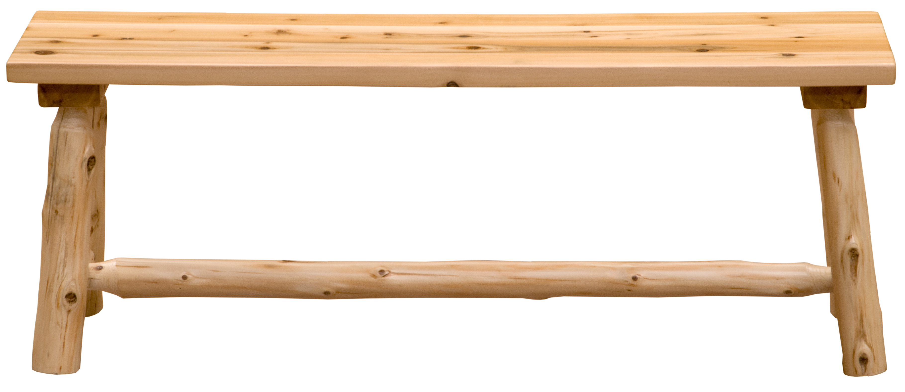Voyageur 36-inch Bench - Wood Seat - Natural - Standard - Gil's ...