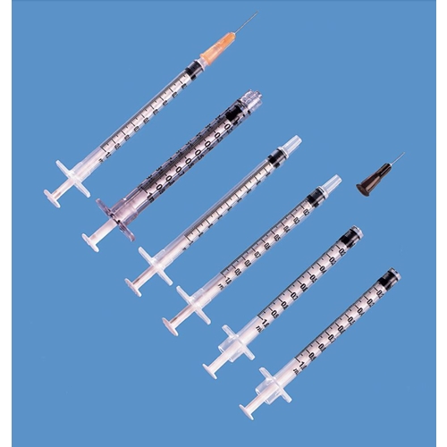 Spruta luer 3komp Plastipak - 1ml grad 0,01ml centrerad - 120 st - Swemed