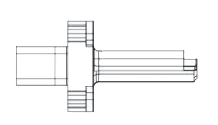 duMONT CNC-10054-MH-Spline 65 Series Insert Holder — CNC Supply Solutions