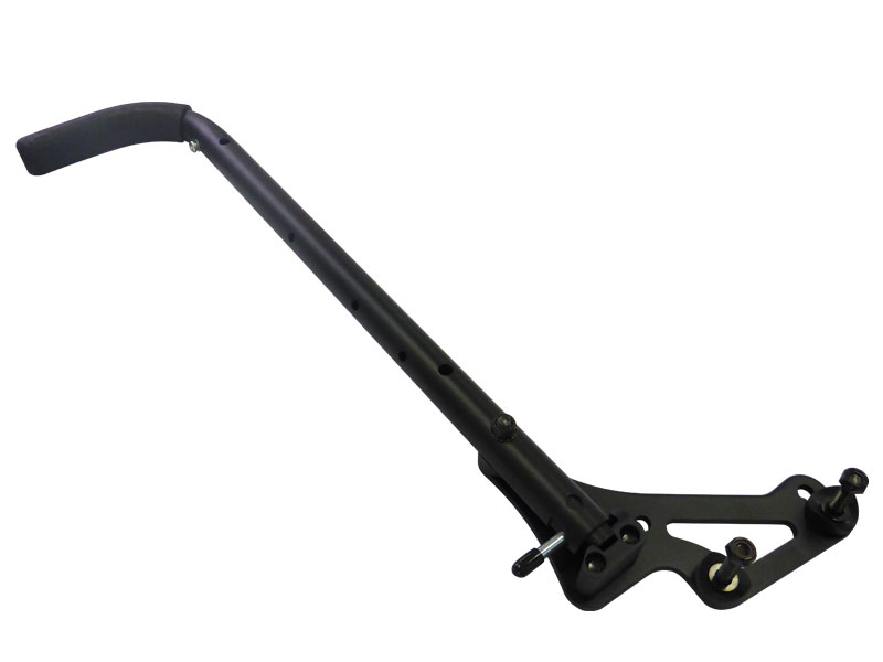 Backrest, Folding, Tall, Left Hand, Push Handles, Complete, Quickie