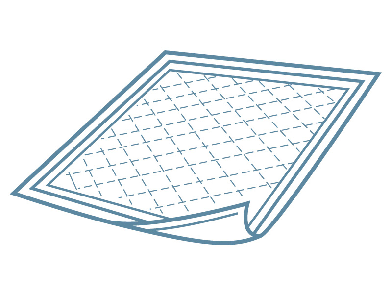 AMD Bed Pad, Super Absorbency, 600x900mm