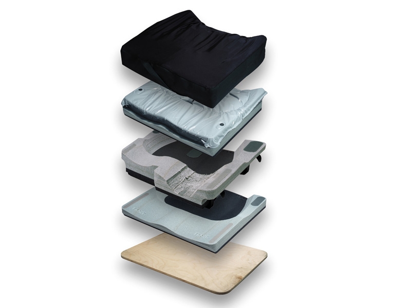 Cushion, Jay J2 Deep Contour, 510 x 510 x 100mm (20 x 20 x 4in.),