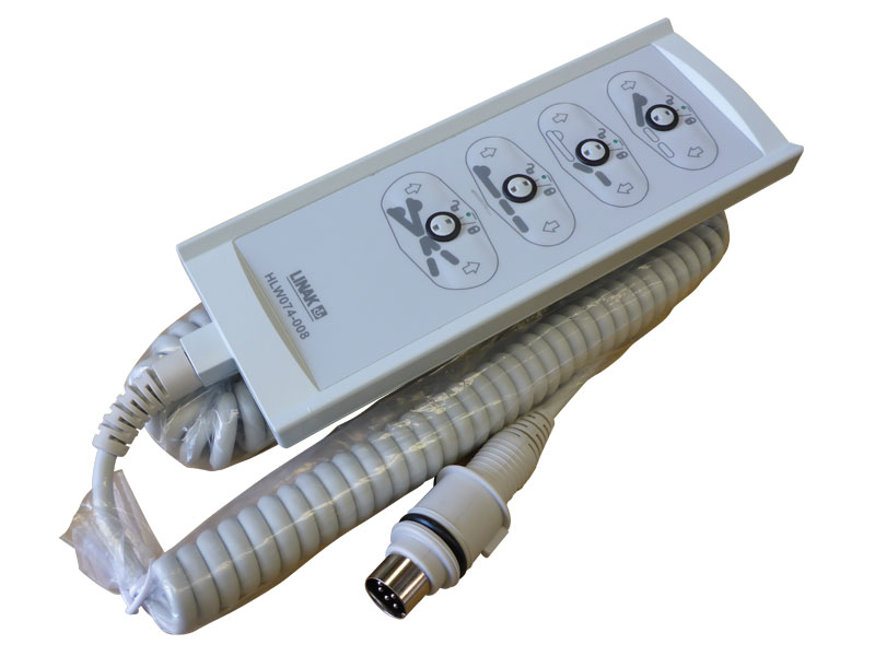 Handset, 8 Button, Grey, 8 Pin DIN (Round) Plug, with Locking Key ...