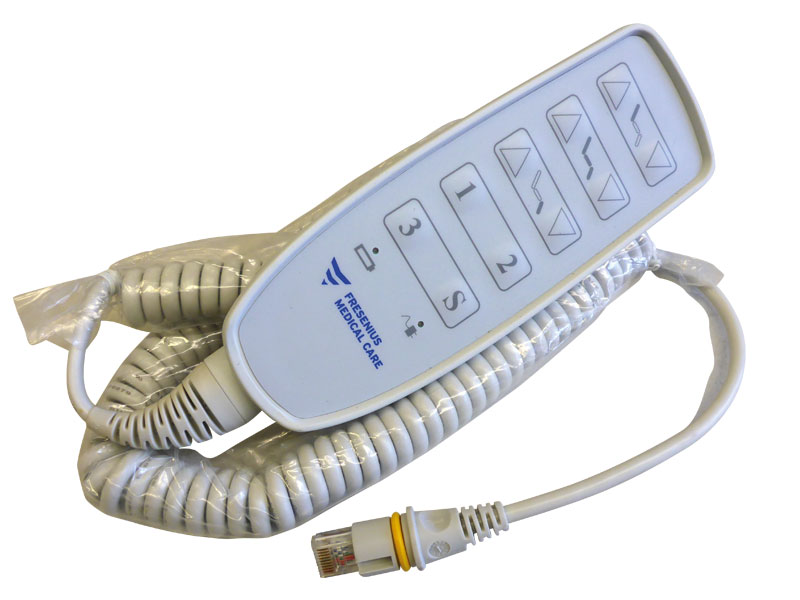 Handset, 10 Button, Grey, 10 Pin Modular (Flat) Plug, Linak HB80, to ...