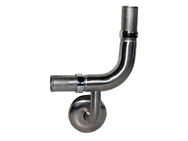 Modular Grab Rail System, Intermediate Support, with Wall Flange, 90 ...