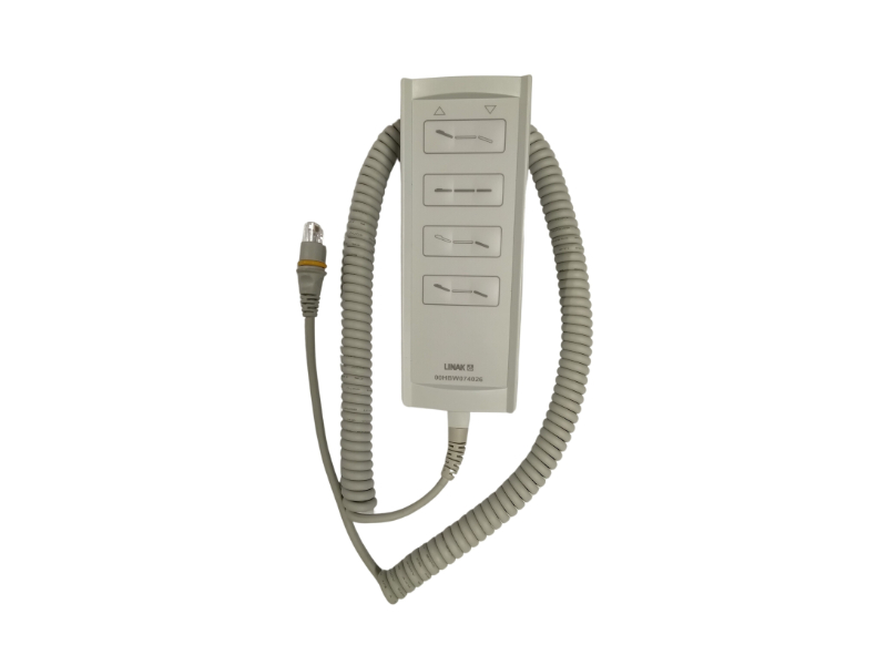 Handset, 8 Button, Grey, 10 Pin Modular (Flat) Plug, Linak HB70, to ...