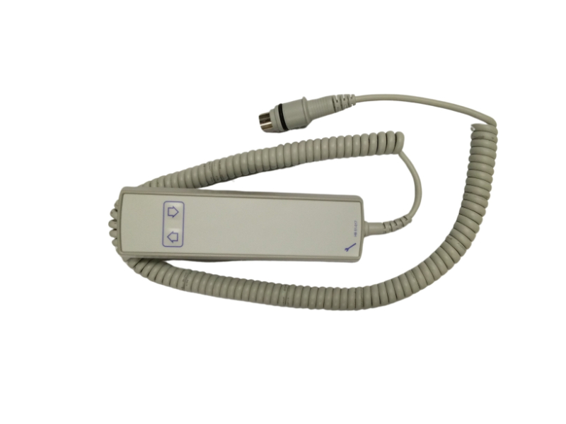 Handset, 2 Button, Grey, 8 Pin DIN (Round) Plug, Linak HB50, to suit ...